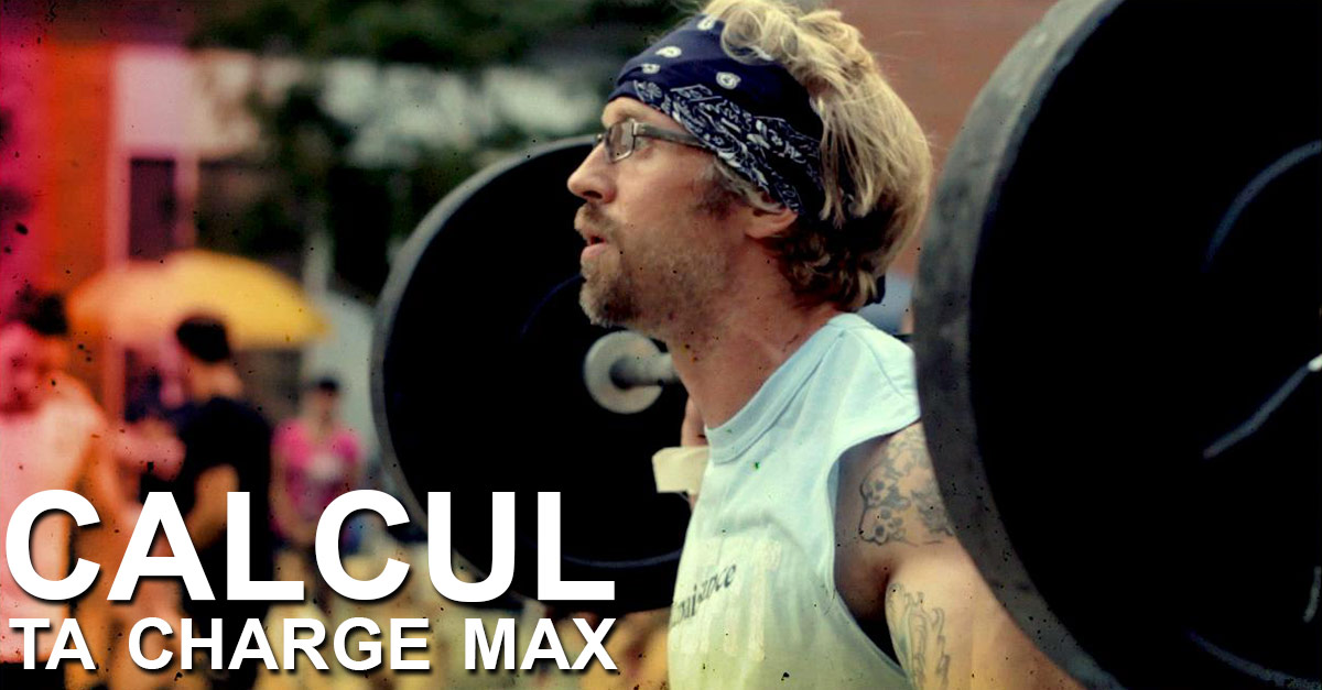 Calcul ta charge max en musculation - Imagin' Arts tv