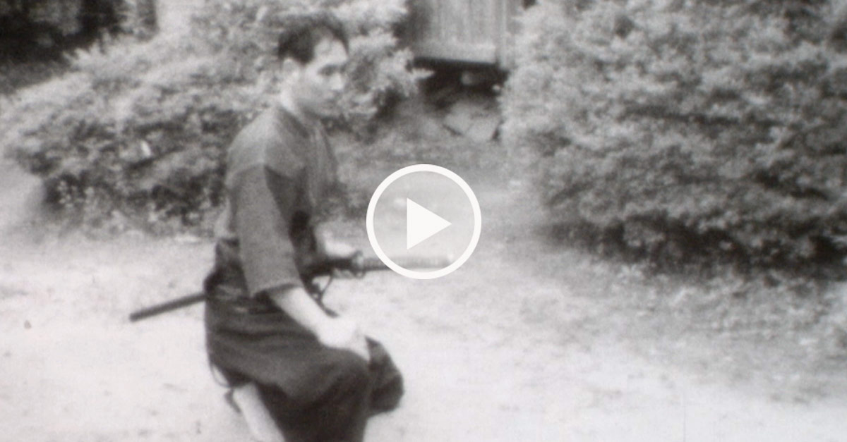 Tenshin Shoden Katori Shinto Ryu avec Otake Risuke 大竹利典 - Katana ...