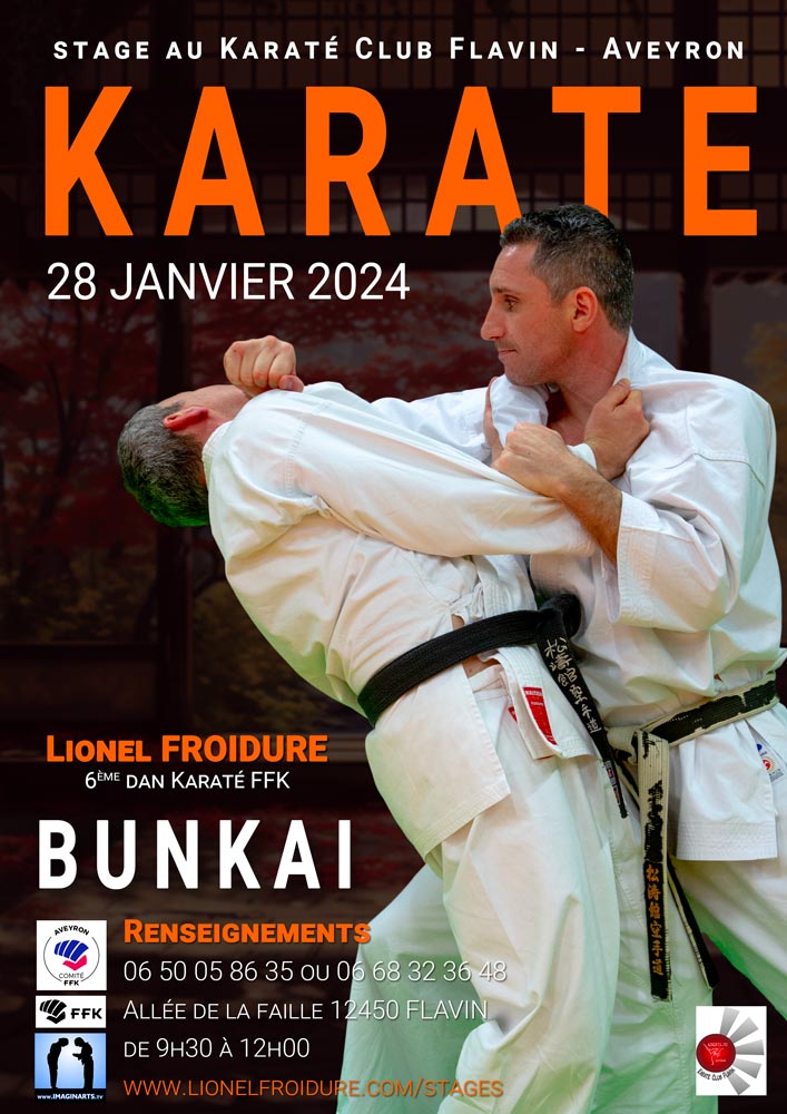 Stage Karate à Flavin [12] janvier 2024