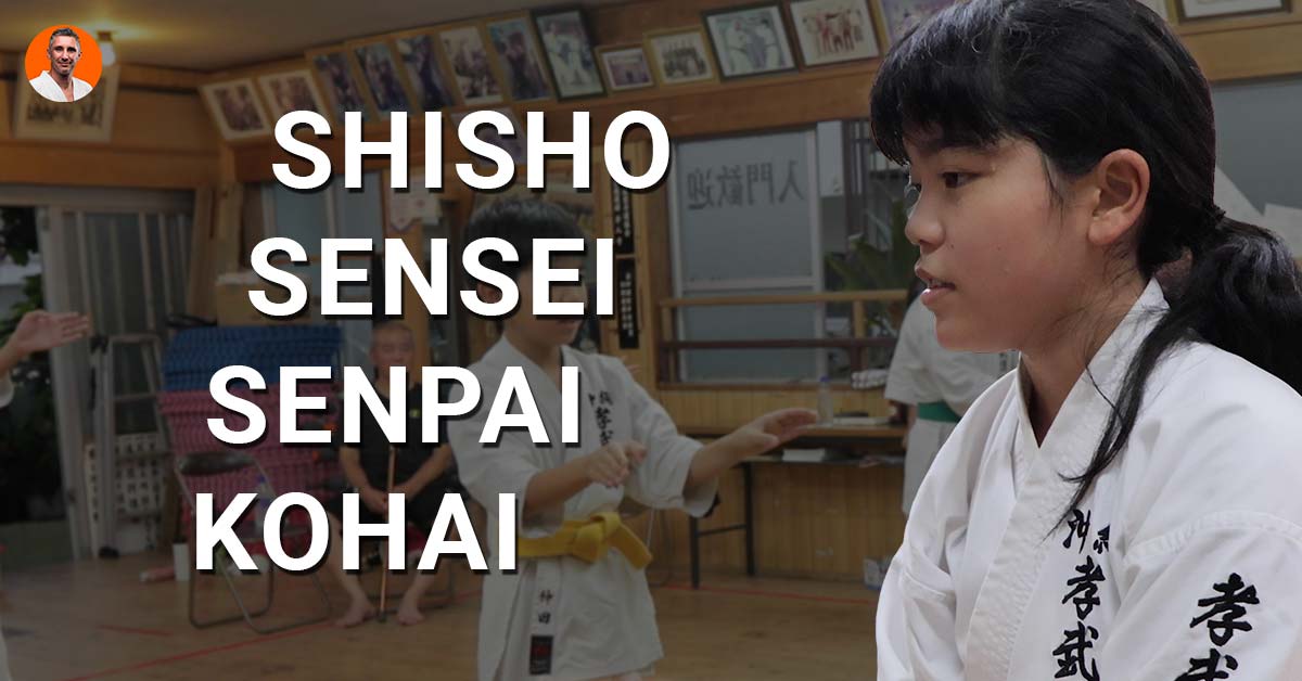 Senpai, Kohai, Sensei, Shisho... Etre à sa place