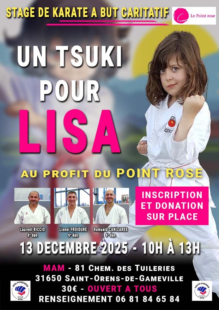 Un Tsuki pour LISA – Stage Caritatif [31] 2025